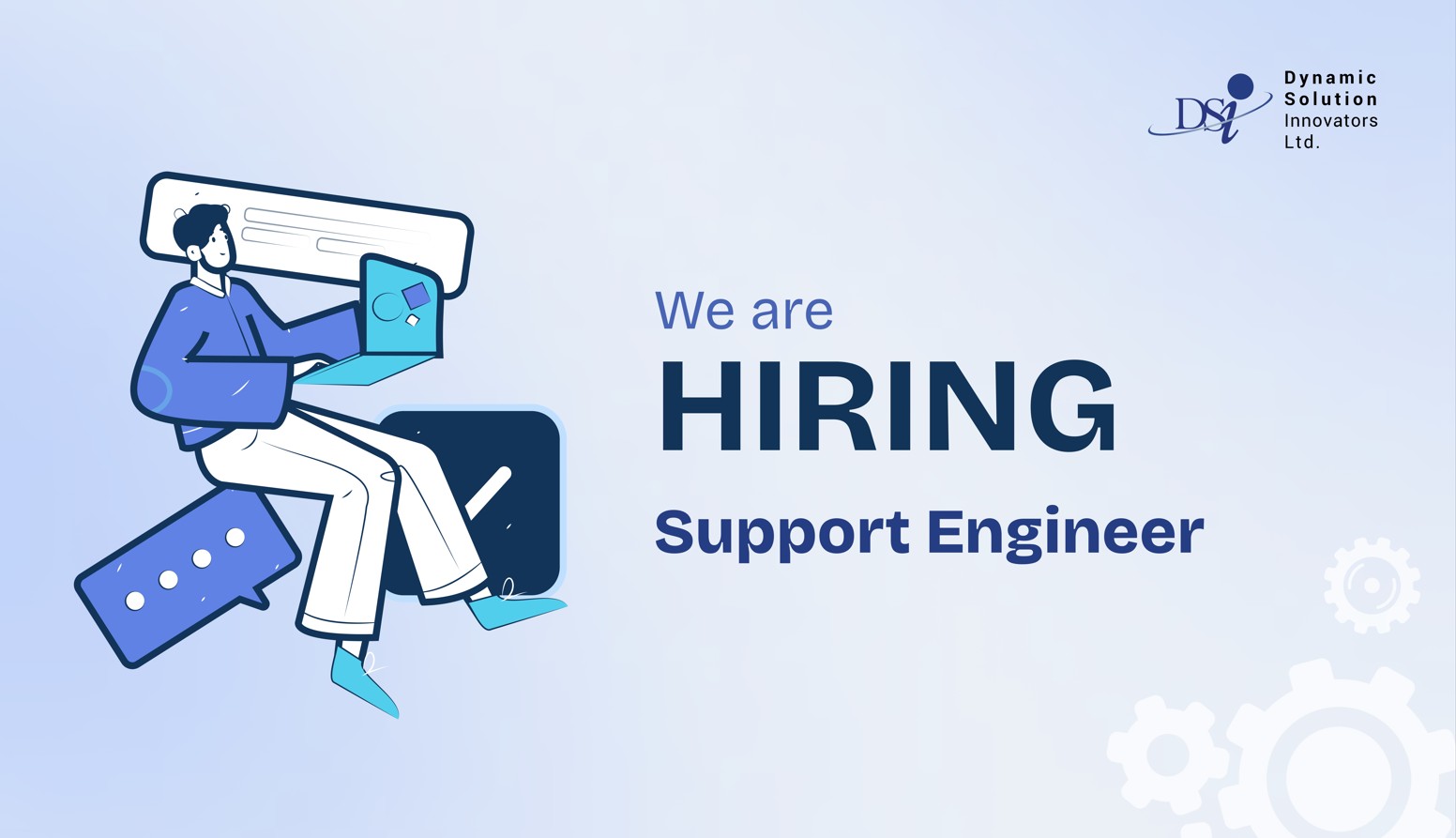 Hiring Support Engineer at Dynamic Solution Innovators (DSi)